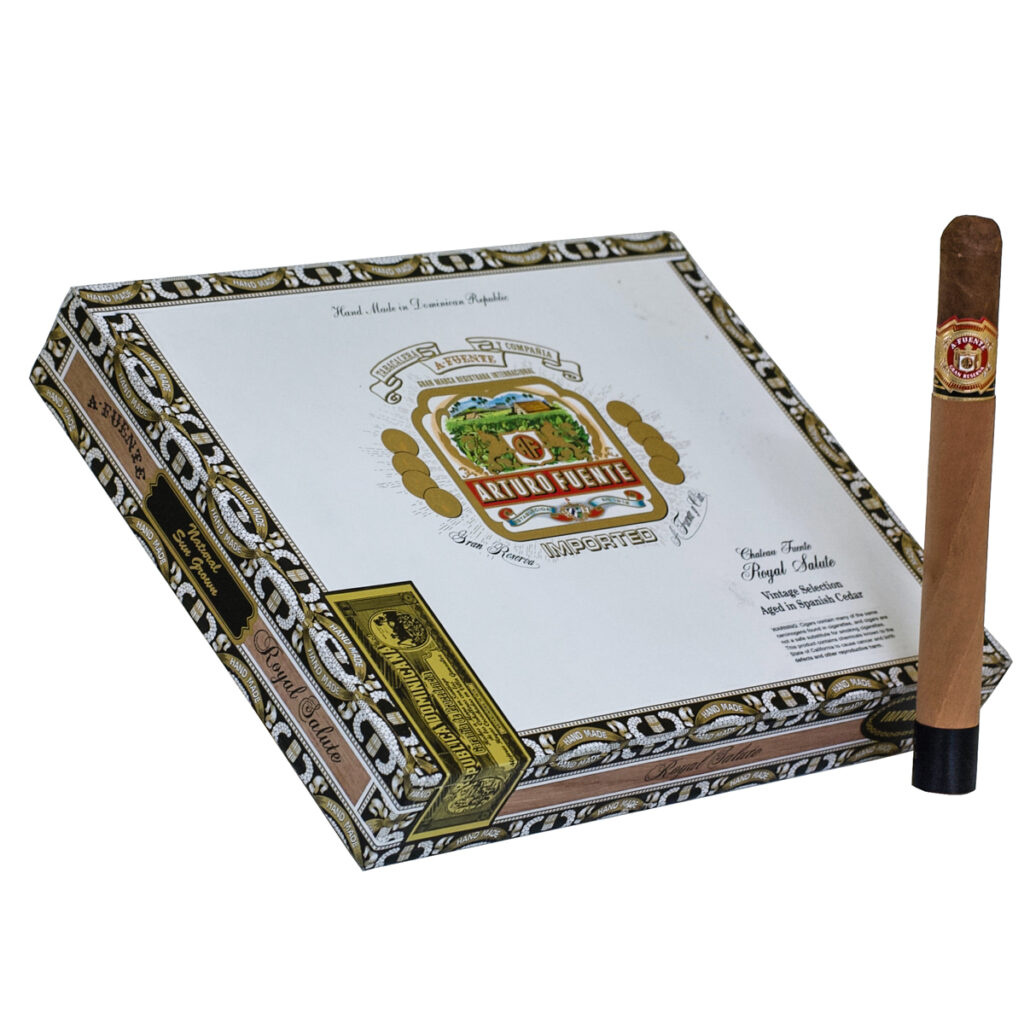 Arturo Fuente Chateau Fuente Royal Salute Sun Grown | Stogies World ...
