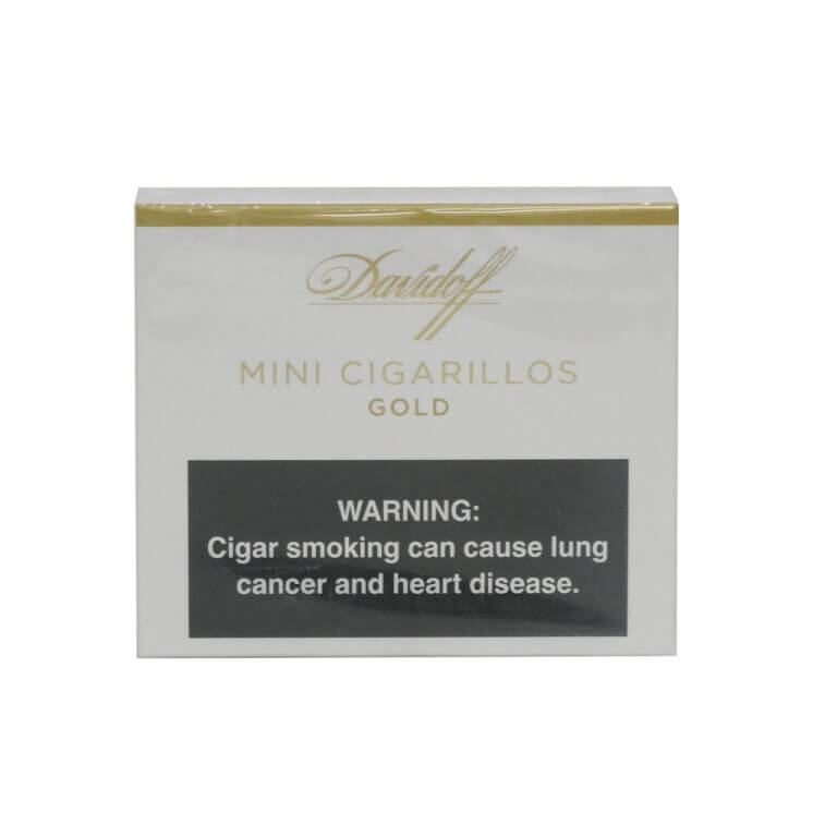Davidoff Gold Mini Cigarillos 20-Pack | Stogies World Class Cigars